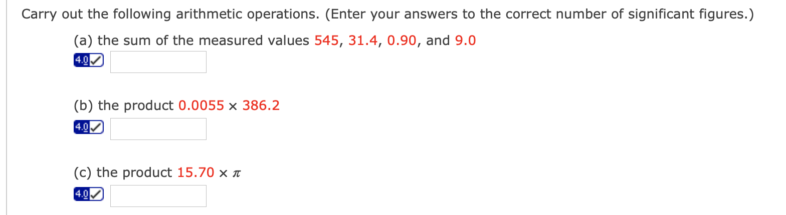 Solved Carry out the following arithmetic operations. (Enter | Chegg.com
