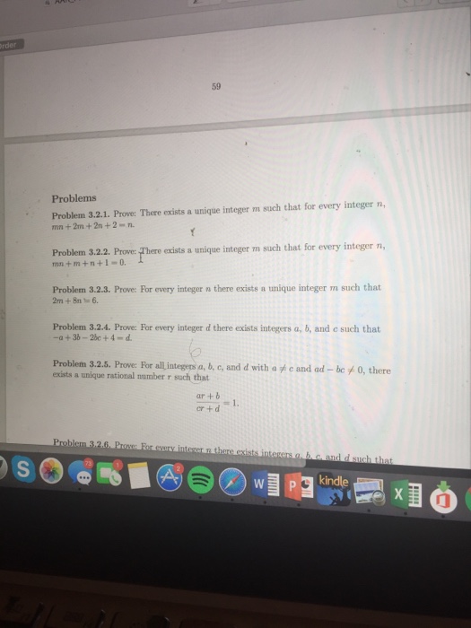 Solved Prove: There exists a unique integer m such that for | Chegg.com
