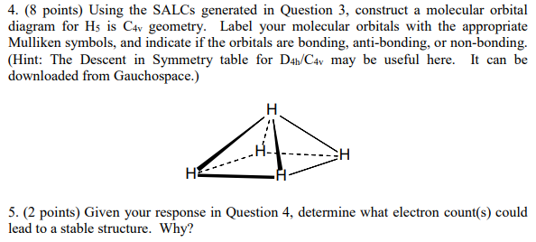 Provided for context ideally #3 salcs completed, | Chegg.com