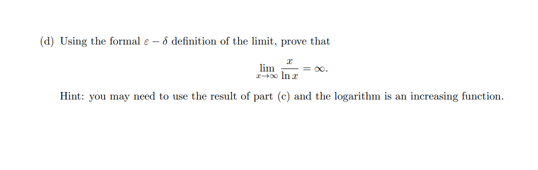 Solved c) Recall e=2.71828… is Euler's constant and ex is | Chegg.com