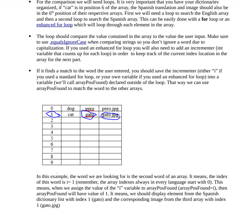 Dictionary Assignment Guide 1. Getting ready Gather | Chegg.com