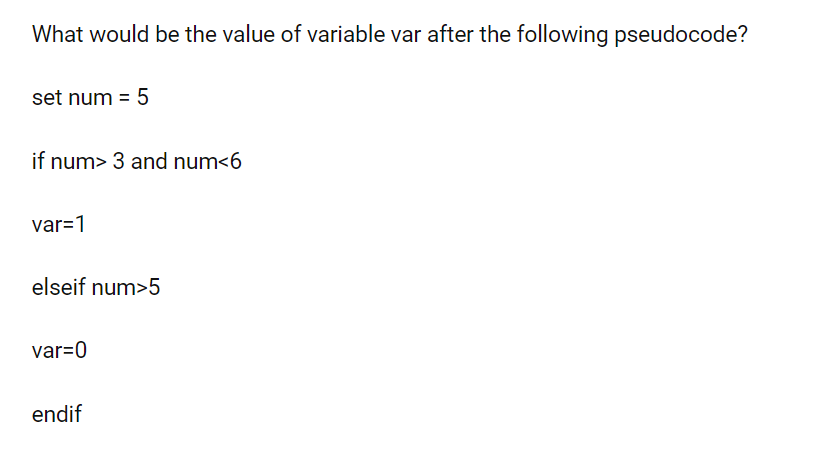 Solved How many iterations is this while loop going to make? | Chegg.com