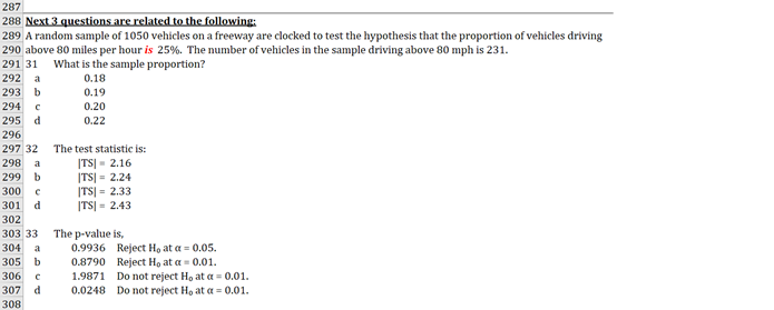 Solved 287 288 Next 3 questions are related to the | Chegg.com