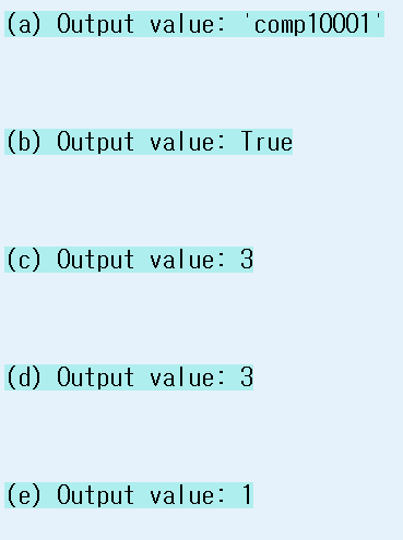 Solved Construct a single Python expression which evaluates | Chegg.com