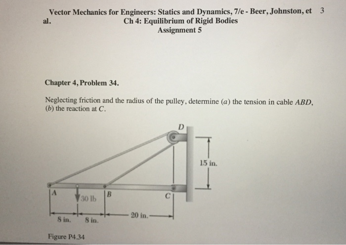 Solved et3 Vector Mechanics for Engineers: Statics and | Chegg.com