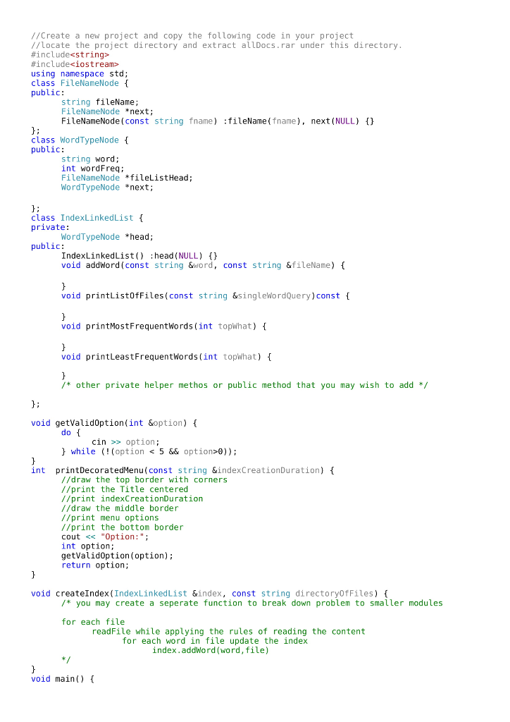 Solved In this project, you will design a very simple yet | Chegg.com