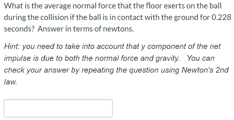 Solved Impulse and Momentum - Basic and Real-Life | Chegg.com