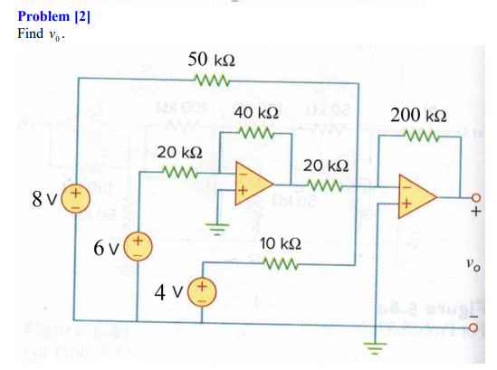 Solved Problem [2] Find vn. | Chegg.com
