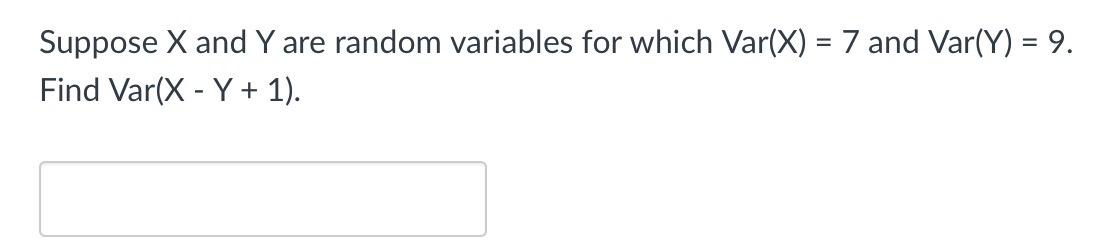 Solved Suppose X and Y are random variables for which | Chegg.com