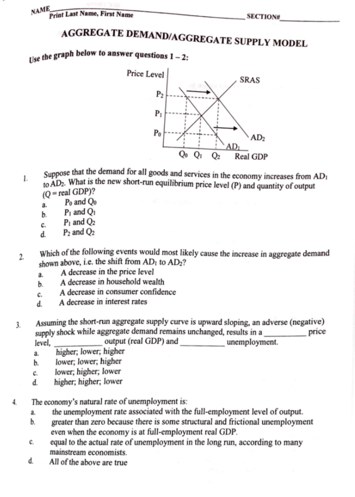 Solved NAME Print Last Name, First Name AGGREGATE | Chegg.com