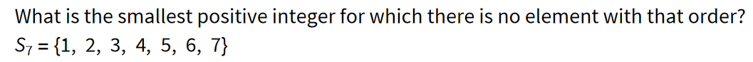 Solved What is the smallest positive integer for which there | Chegg.com