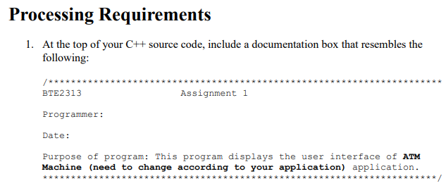 Solved As a programmer, you have been instructed to create | Chegg.com