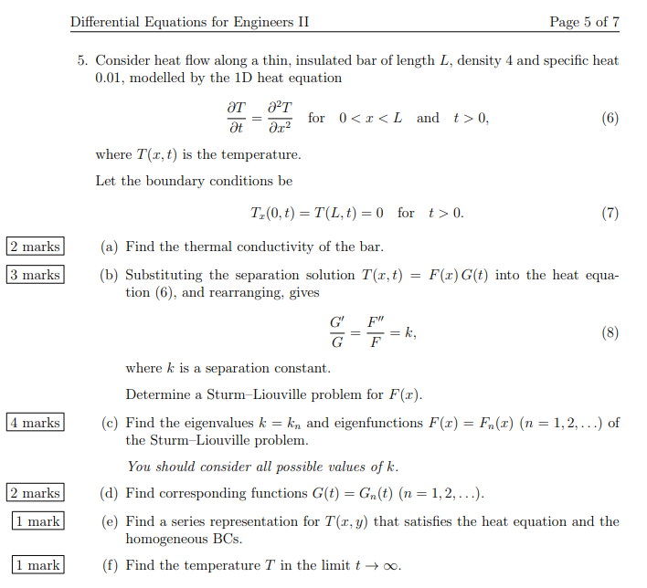 Solved Differential Equations for Engineers II Page 5 of 7 | Chegg.com