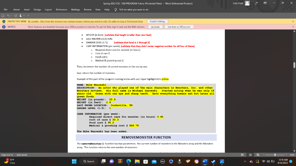 Solved This needs to be in C++ and make sure you make all 4 | Chegg.com