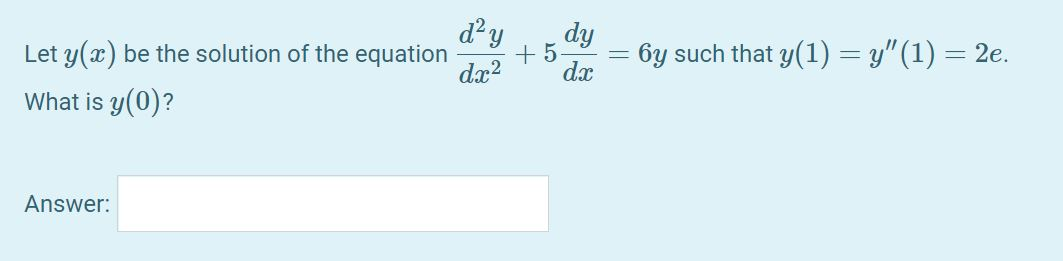 Solved Which form of a particular solution should you guess | Chegg.com