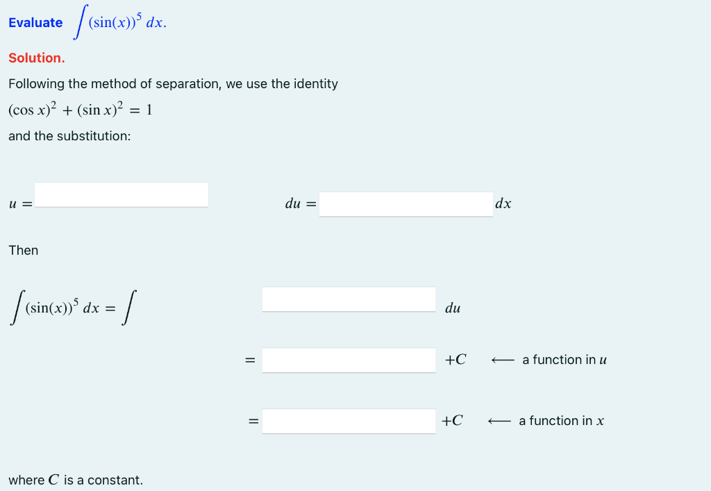 Solved Use substitution to evaluate the integral ∫e7x+4e7xdx | Chegg.com