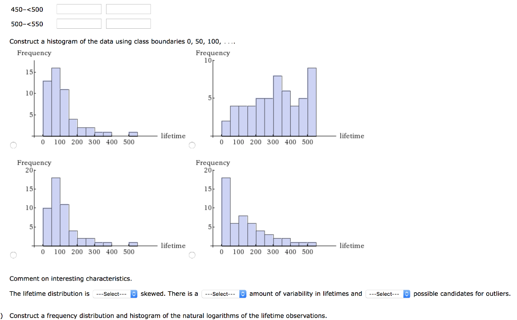 Solved A certain article that studied the life distribution | Chegg.com