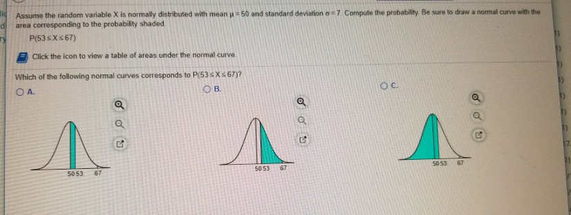 Solved Assume the random variable X is normally distributed | Chegg.com