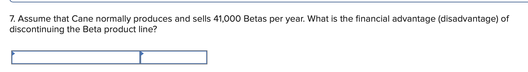 Solved Cane Company manufactures two products called Alpha | Chegg.com