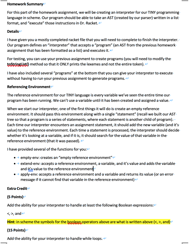 Homework Summary For this part of the homework | Chegg.com