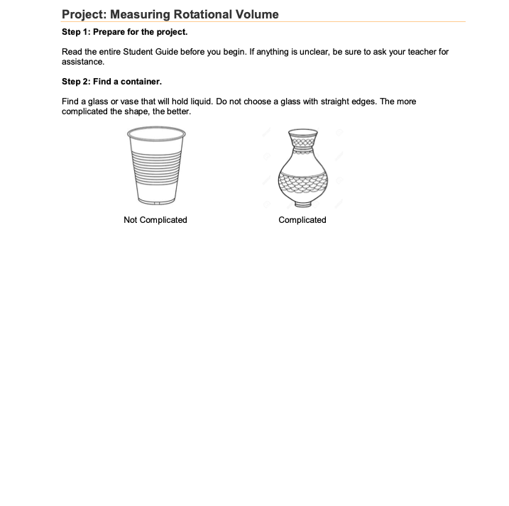 Rotational Volumes Calculus tells us that the area | Chegg.com