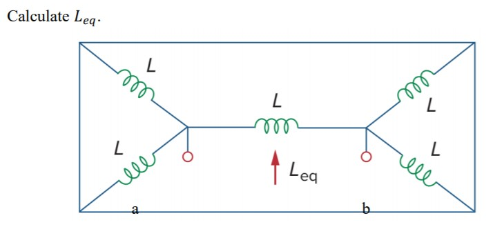 Solved Calculate Leq. L m L m m L ele л 1 Lea ell b | Chegg.com