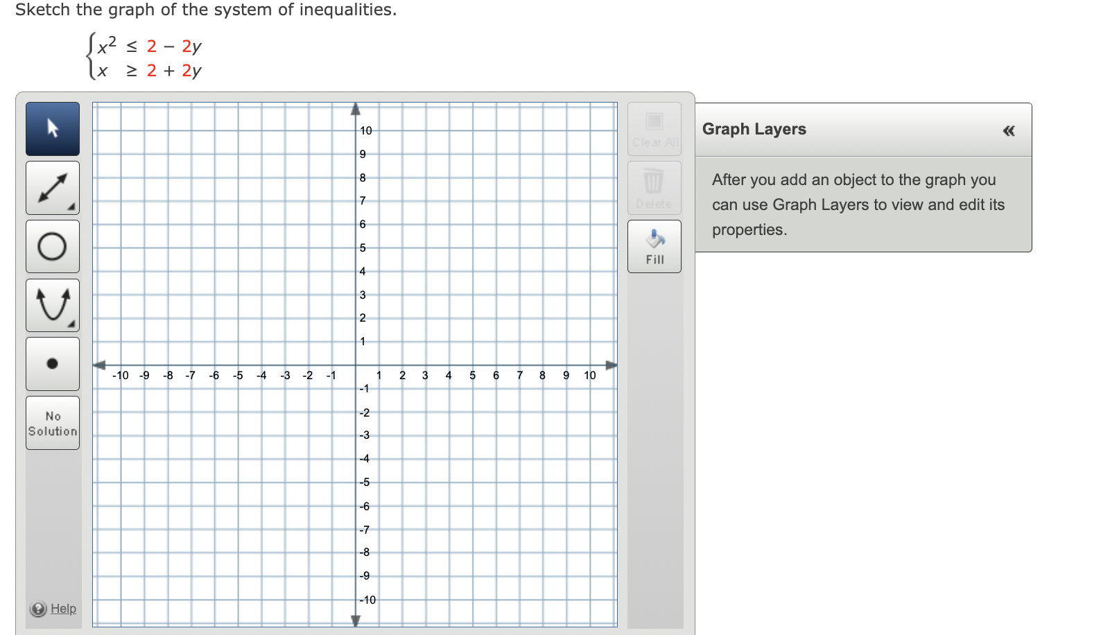 Solved Sketch the graph of the system of inequalities. | Chegg.com