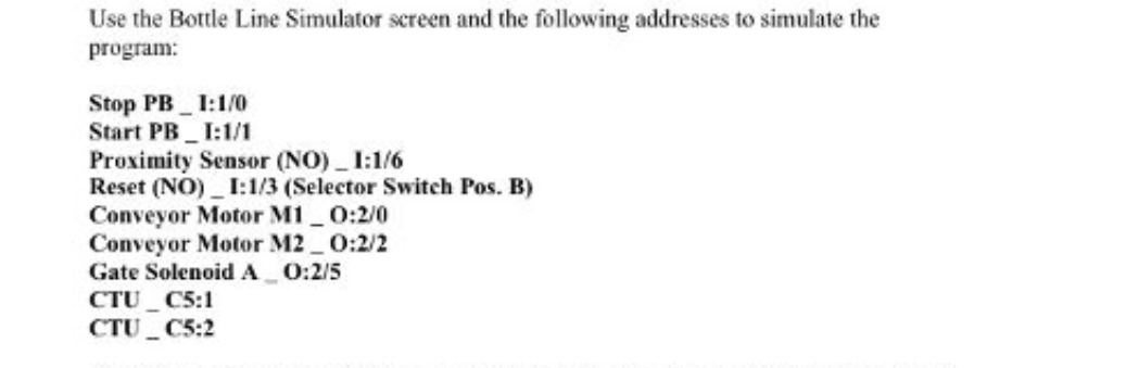 8-32 Write a documented PLC program that will | Chegg.com