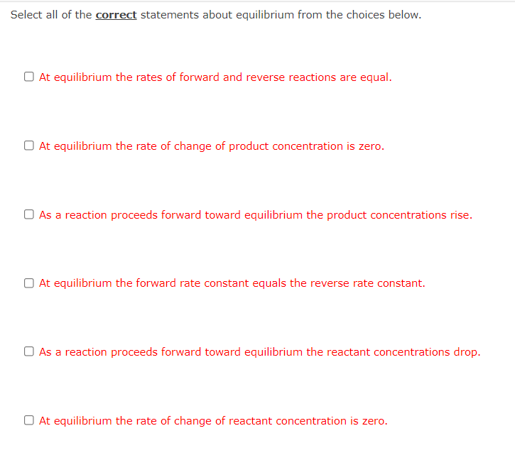 Solved Select all of the correct statements about | Chegg.com