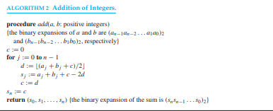 Solved ALGORITHM 1 Constructing Baseb Expansions. procedure | Chegg.com