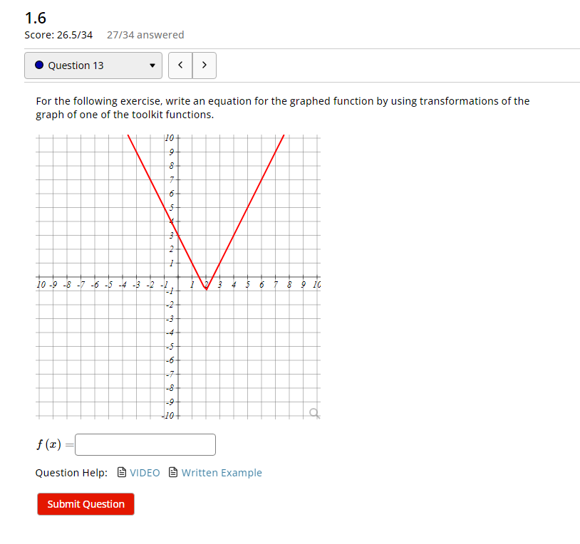 Solved For the following exercise, write an equation for the | Chegg.com