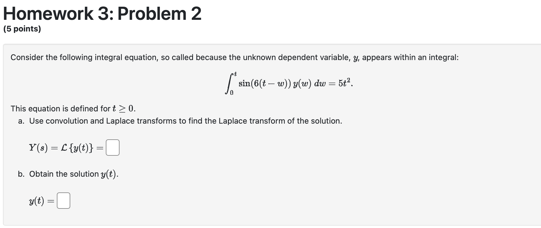 Solved Homework 3: Problem 2 (5 points) Consider the | Chegg.com Solved Homework 3: Problem 2 (5 points) Consider the | Chegg.com
