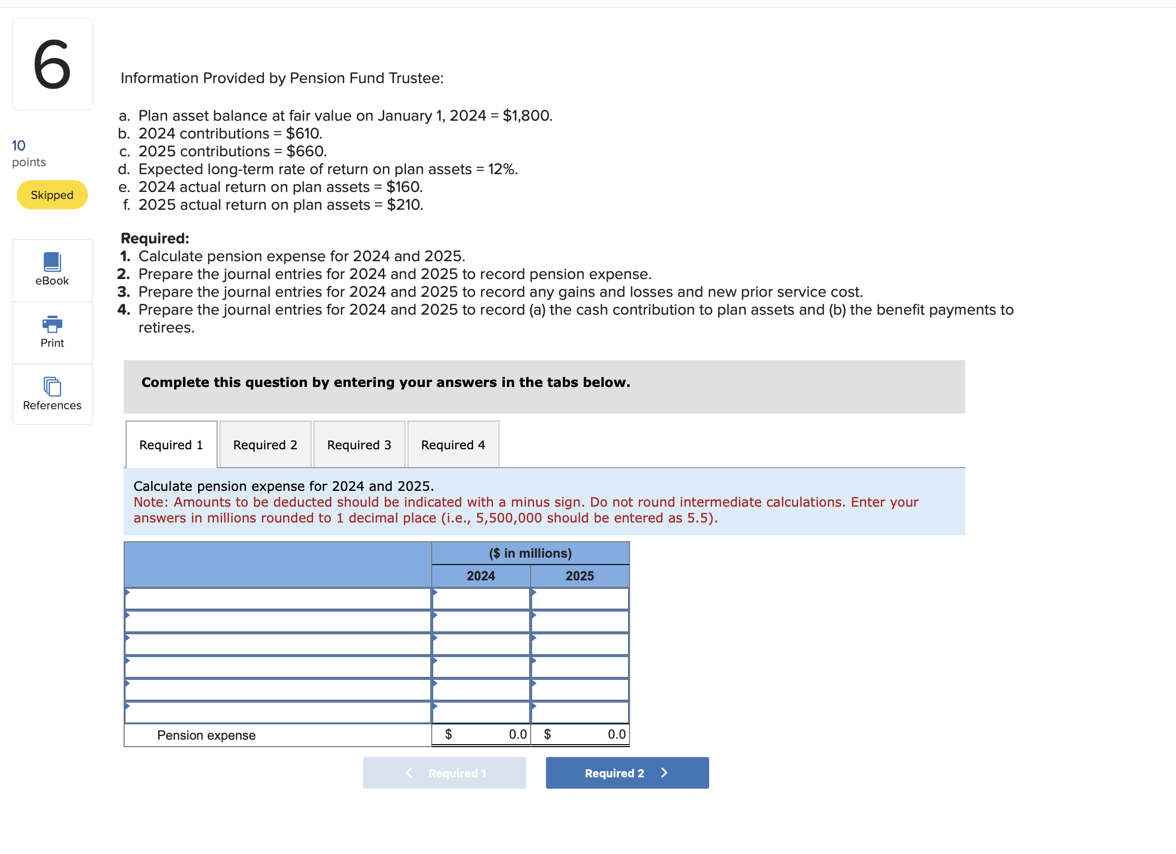 Solved On January 1, 2024, Rick's Pawn Shop leased a truck | Chegg.com