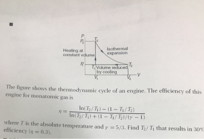 Solved T. Heating at constant volume Isothermal expansion | Chegg.com