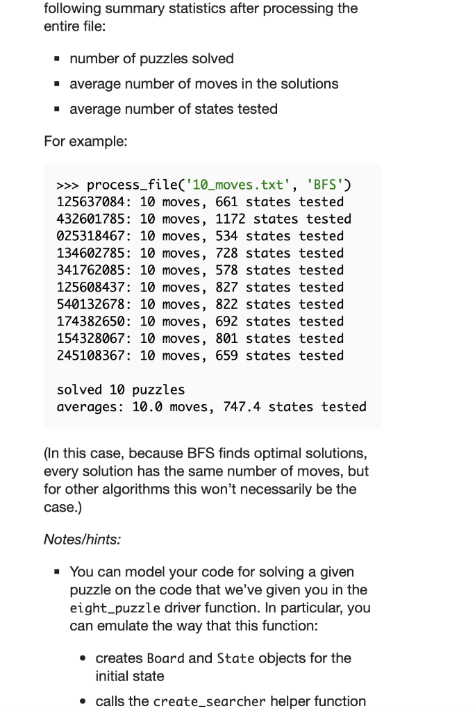 Solved Part V: Compare algorithms, and try to speed things | Chegg.com