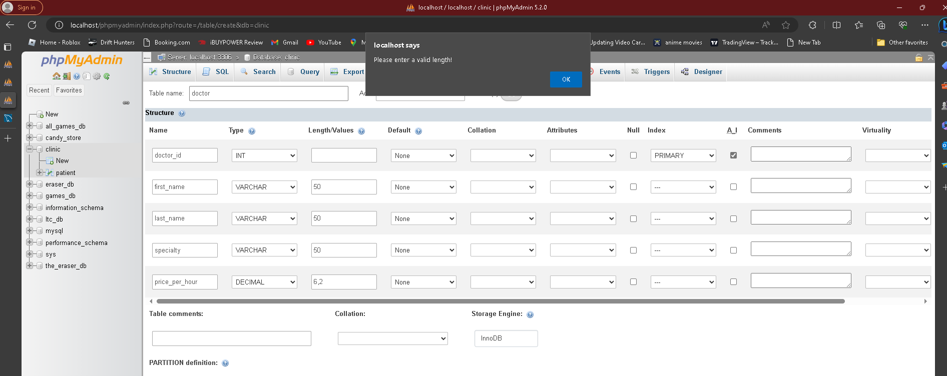 Solved what am I doing wrong here?im trying to create a new | Chegg.com
