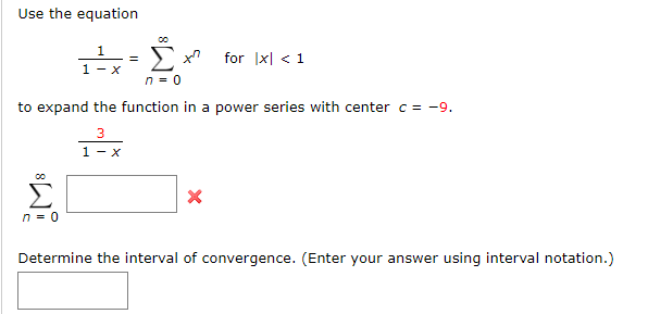 Solved Use the equation xn for 1x1