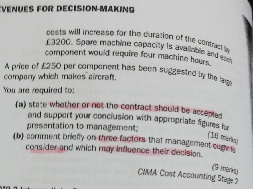 Solved throughput accounting and limiting factor analysis | Chegg.com