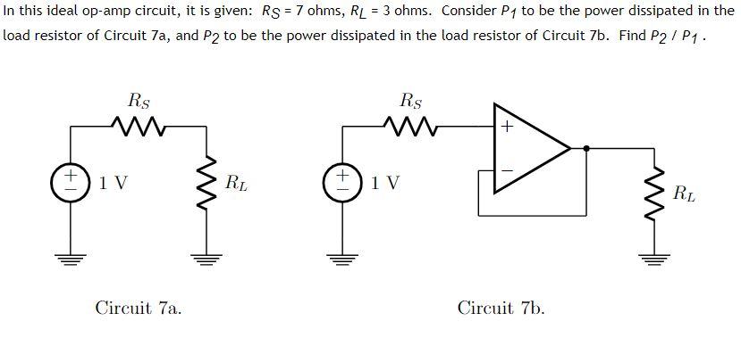 Solved In this ideal op-amp circuit, it is given: | Chegg.com