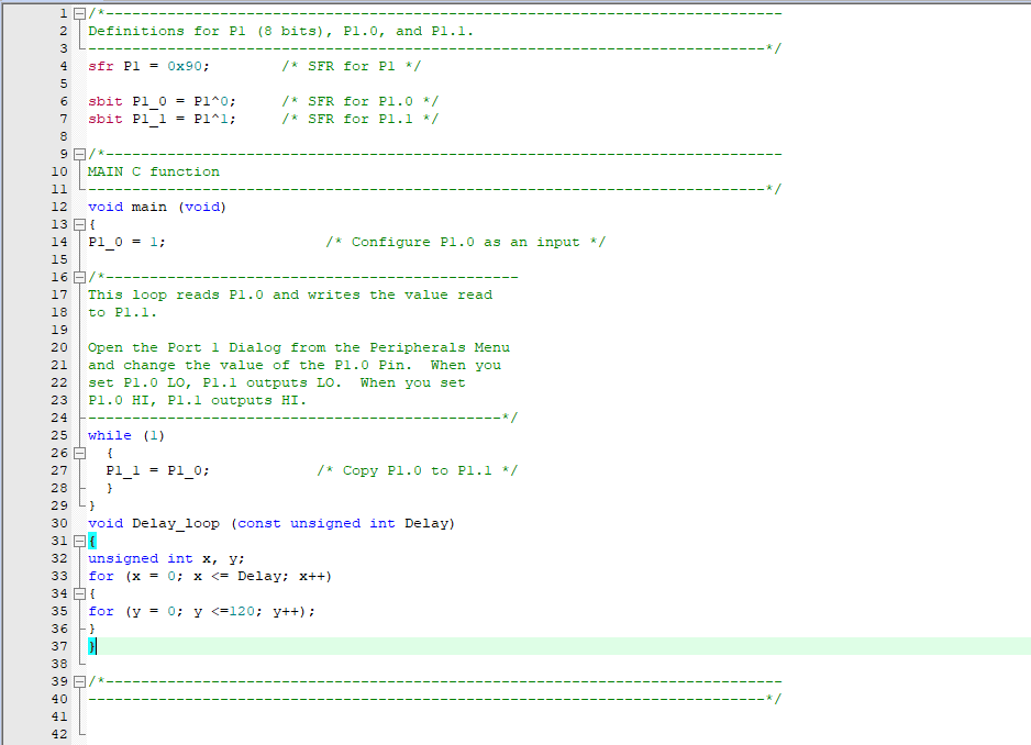 Solved Definitions for P1 ( 8 bits), P1.0, and P1.1. sfr P1 | Chegg.com