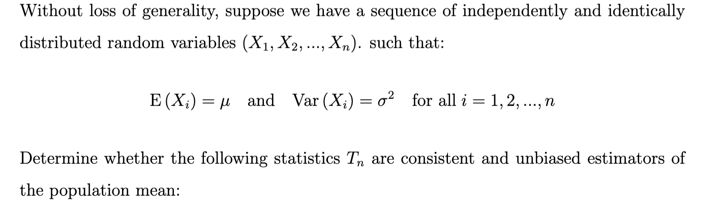 Solved Without loss of generality, suppose we have a | Chegg.com