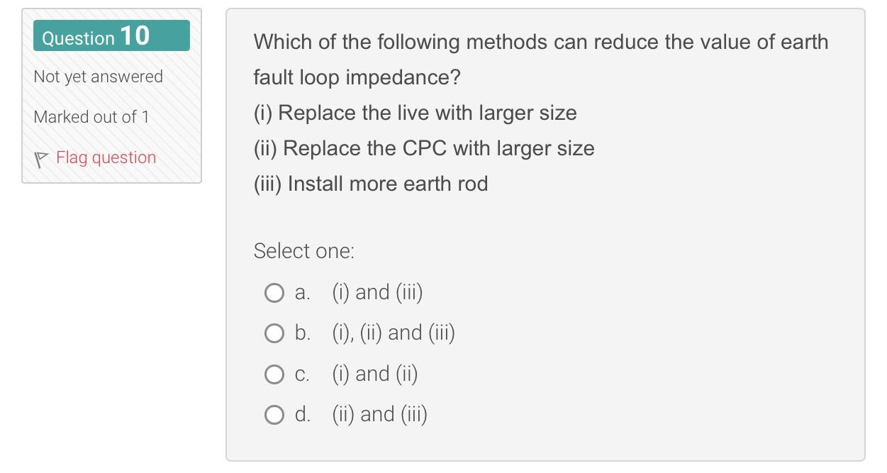 Solved Which of the following methods can reduce the value | Chegg.com