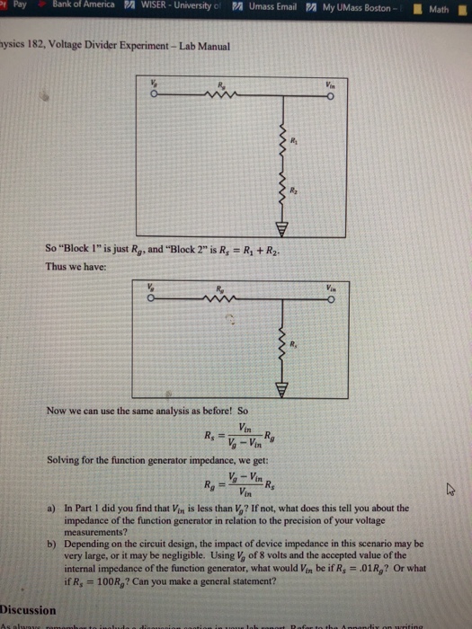 Solved is the wire used in this experiment? Show numerically | Chegg.com