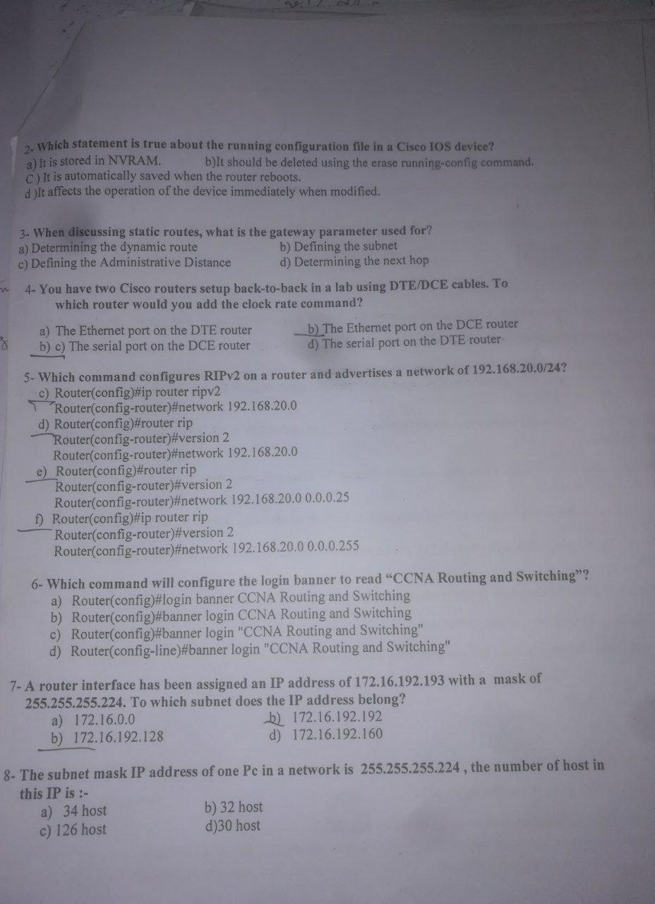 Solved 2- Which statement is true about the running | Chegg.com