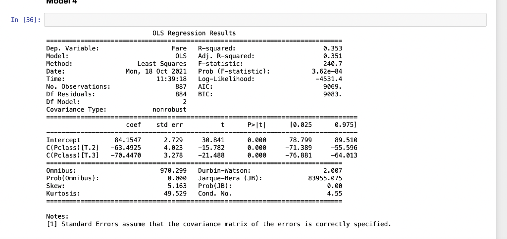 Part 1 - Simple linear regression model . • Remember | Chegg.com