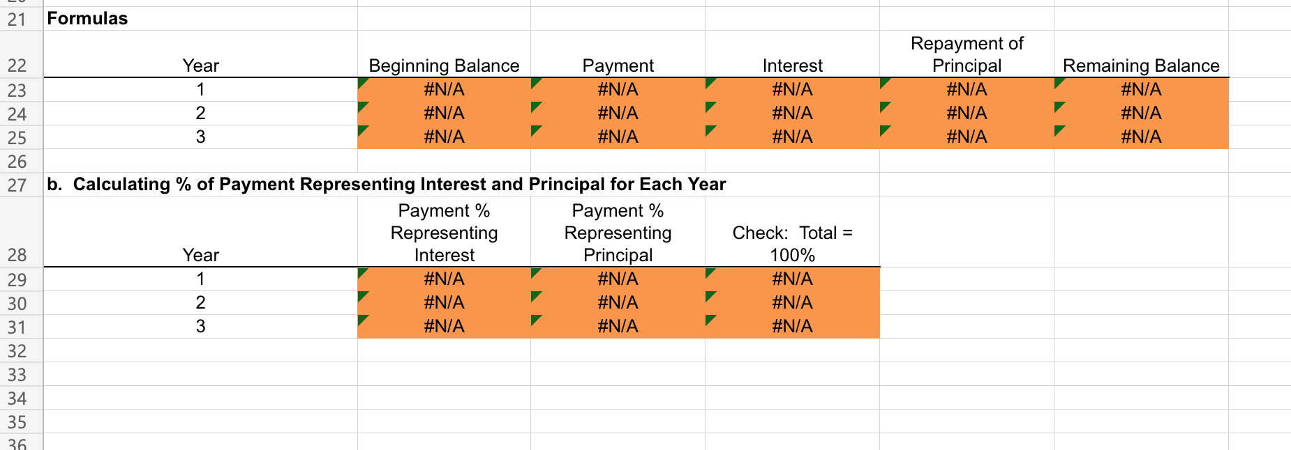 [Solved]: Excel Online Structured Activity: Amortization s