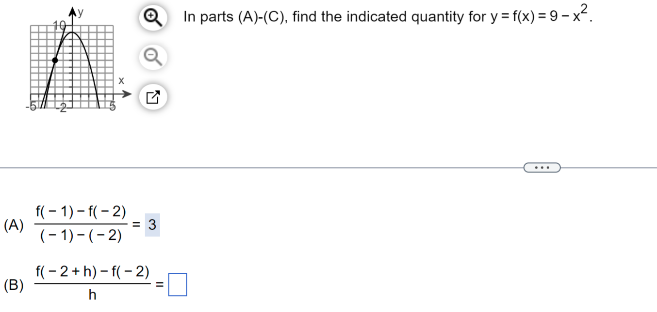 Solved In parts (A)−(C), find the indicated quantity for | Chegg.com