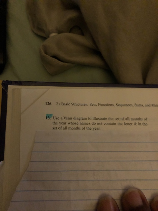 Solved 126 2/ Basic Structures: Sets, Functions, Sequences, | Chegg.com