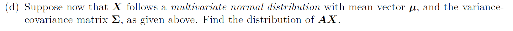 Solved == = You are given a random vector X = (X1, X2, X3, | Chegg.com