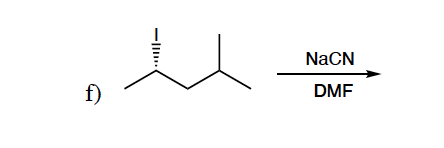 Solved NaCN f) DMF | Chegg.com